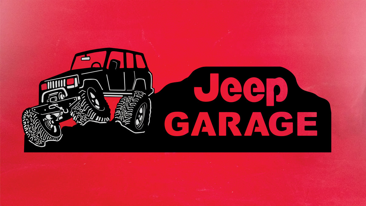 Jeep Garage Sign – Elk County Laser